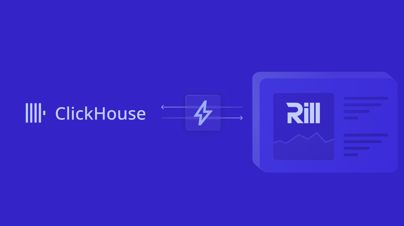 Rill | Rill dashboards for ClickHouse: instant, operational BI at scale